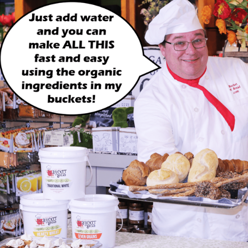 Easy to Bake Detailed Instructions at the Bucket of Bread Company