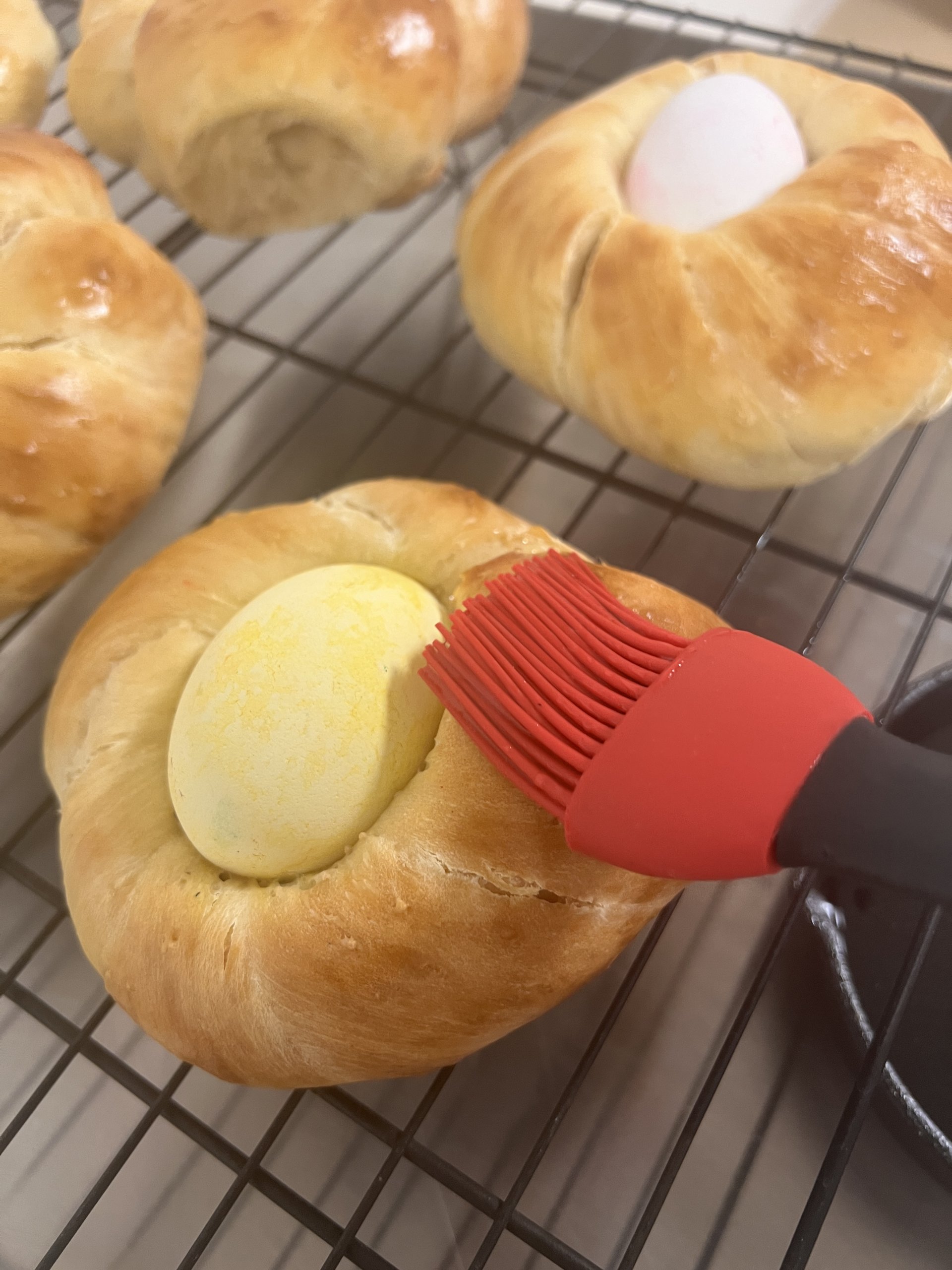Pane Di Pasqua Easter Sweet Bread From Bucket Of Bread