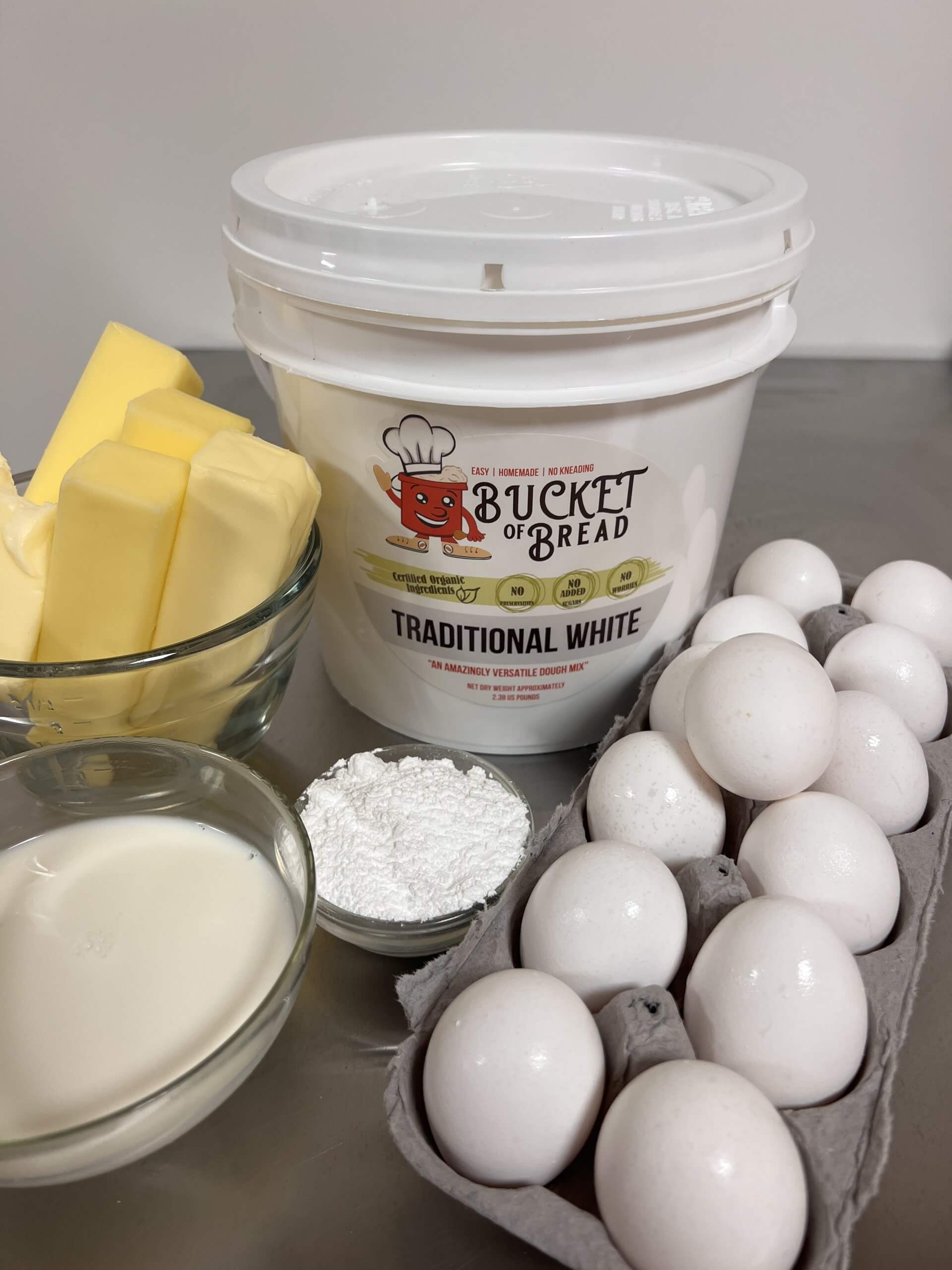 Brioche Recipe with Easy to Follow Steps from Bucket of Bread