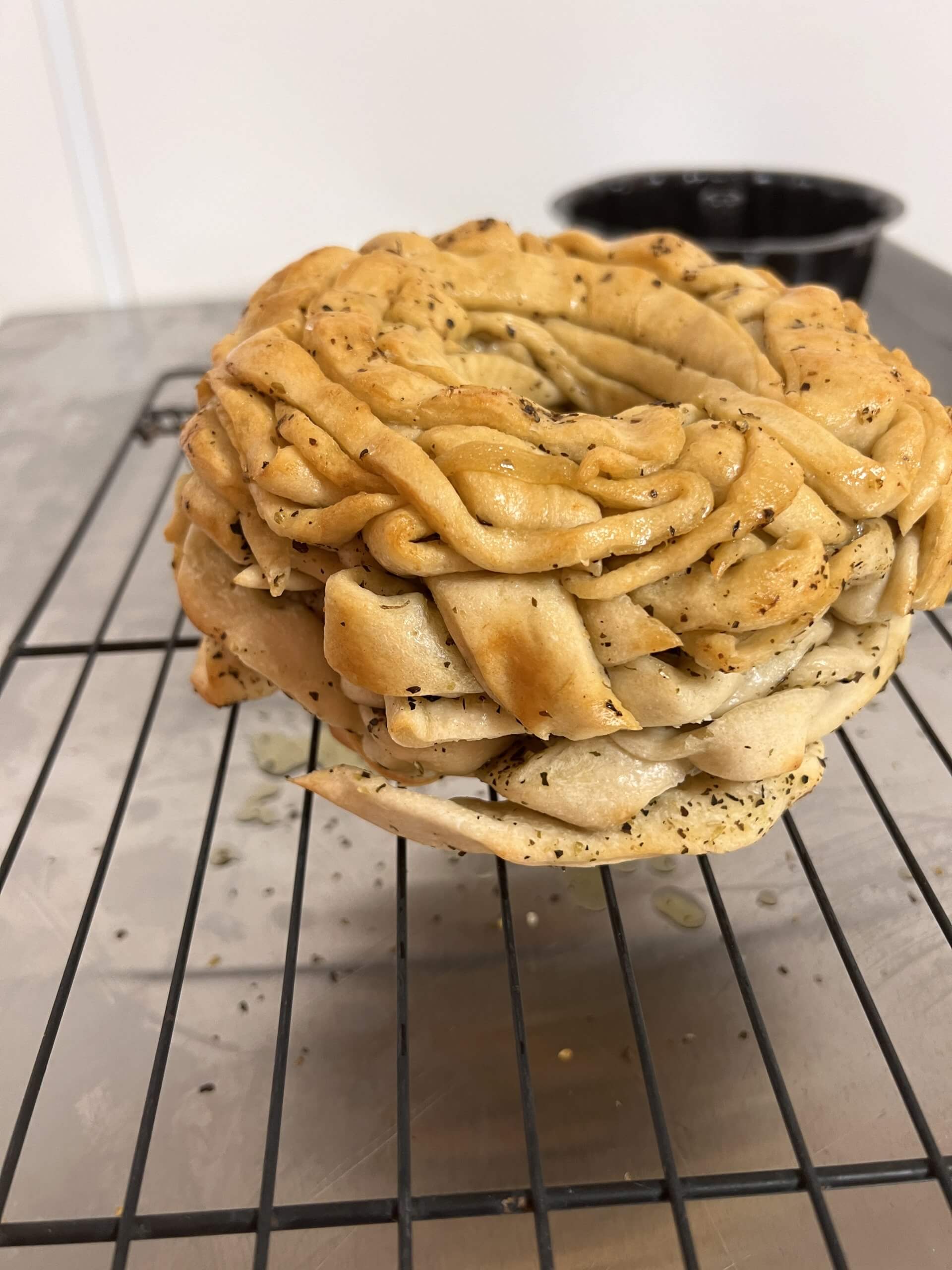 Italian Herb Bread Twist Recipe an Experiment - Veteran Owned!